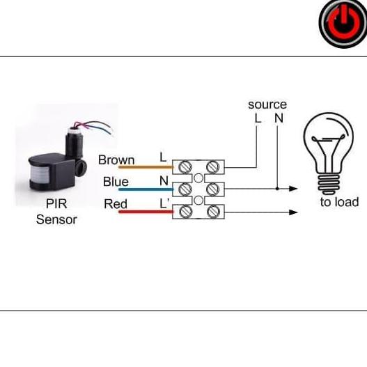Jual Saklar Gerak Otomatis Pir Infrared Motion Detector Sensor Outdoor ...