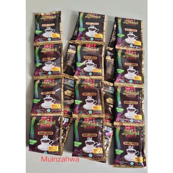 Jual KOPI LUWAK HITAM RENCENG ISI 16 SACHET/ KOPI+ GULA | Shopee Indonesia