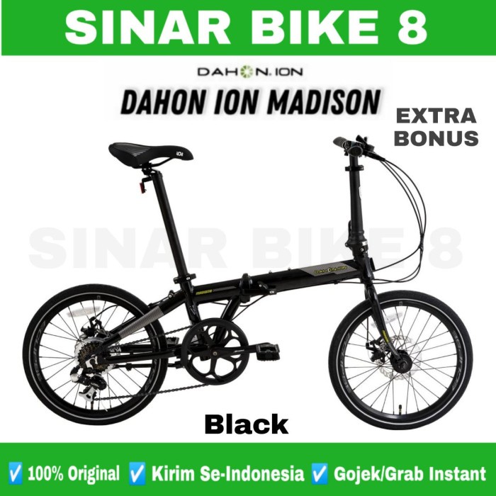 Jual Sepeda Lipat Ukuran 20 Inch DAHON ION MADISON Alloy Shimano 7 ...