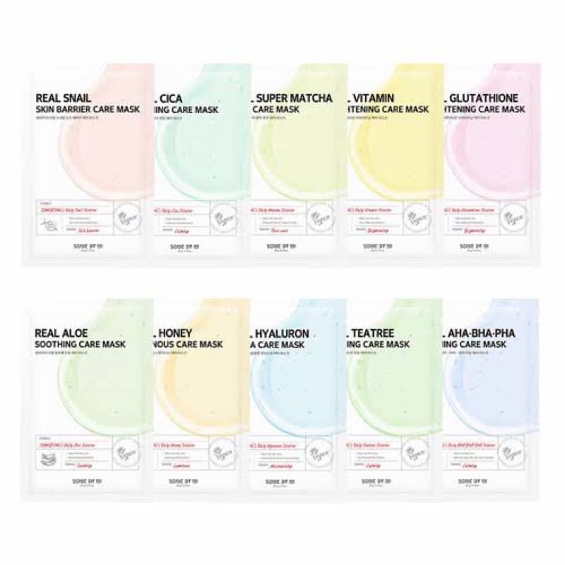Jual [BPOM] SomeByMi Some By Mi Real Care Mask Sheet Masker 20gr ...