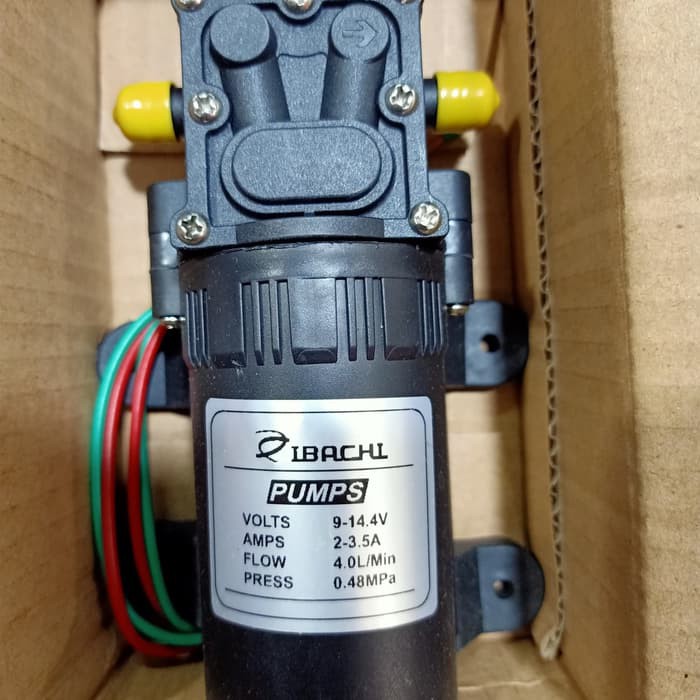Jual Dijual Dinamo pompa air DC12 V / pompa mini electric IBACHI high ...