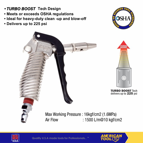 Jual American Tool Alat Semprot Angin 130mm/ High Flow Blow Gun 8957983 ...