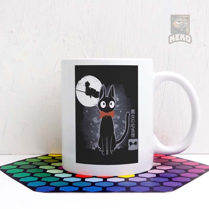 Jual Mug Anime Jiji Black Cat | Shopee Indonesia