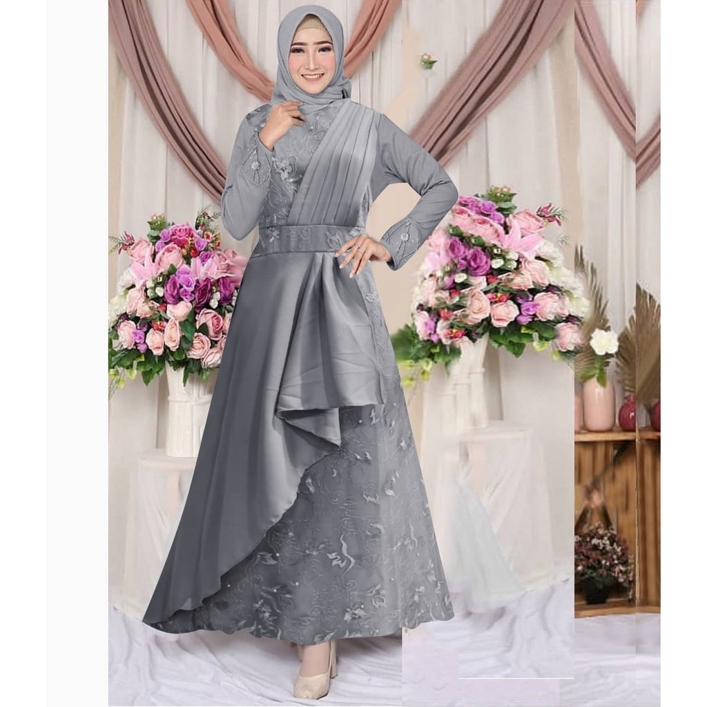 Jual (MODEL BARU) SIZE S-M,L,XL,XXL / GAMIS RAISA / GAMIS BRUKAT TILE ...