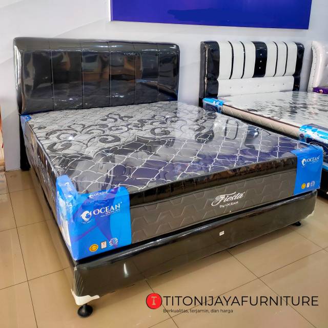 Jual [PEKANBARU FREE ONGKIR] SPRING BED OCEAN FIESTA FULLSET | Shopee ...