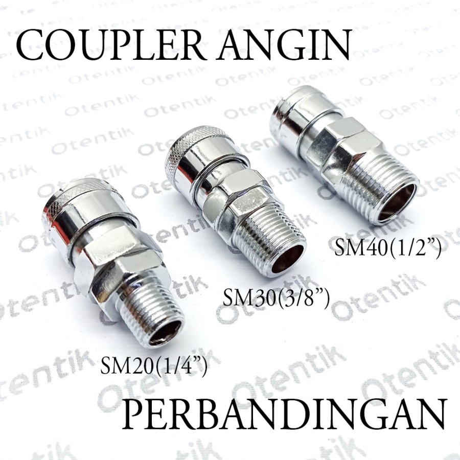 Jual COUPLER SM 40 DRAT LUAR SAMBUNGAN SELANG KOMPRESOR FEMALE ...