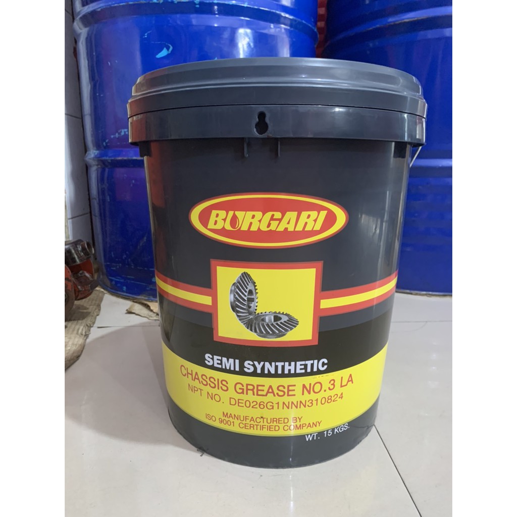 Jual Chasis Grease Burgari No. 3 LA Semi Synthetic 1 Pail (15Kg ...