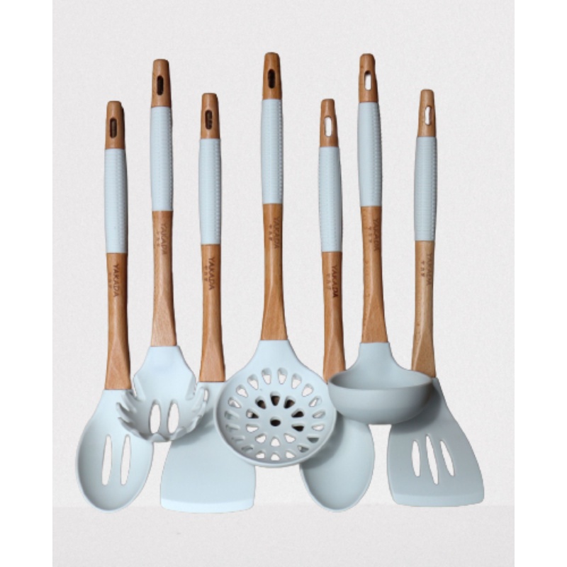 Jual X&W Sutil Set Silicon Tahan Panas Gaggang Kayu double silicon Y ...