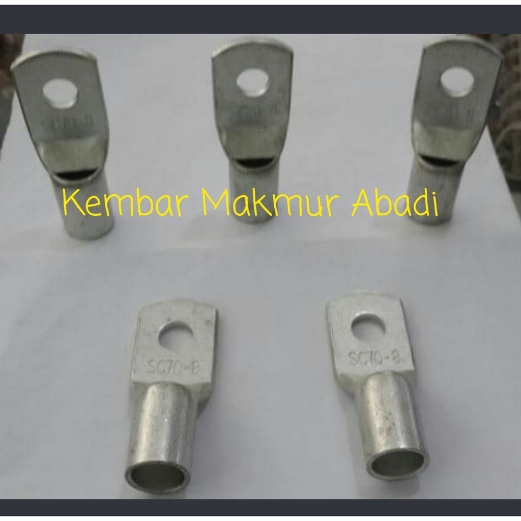 Jual Kabel Skun SC / Skun Kabel SC 70-8 / Cable Lug / Scun Cable 70-8mm / Cable Schoen 70-8mm ...