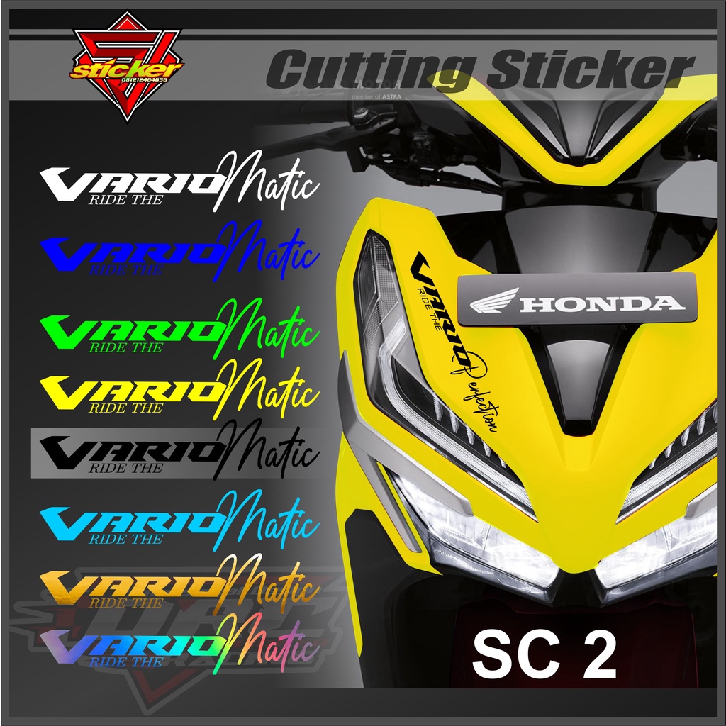 Jual SC2 Paling dicari Cutting Sticker Honda VARIO, SCOOPY, VARIO, ADV ...