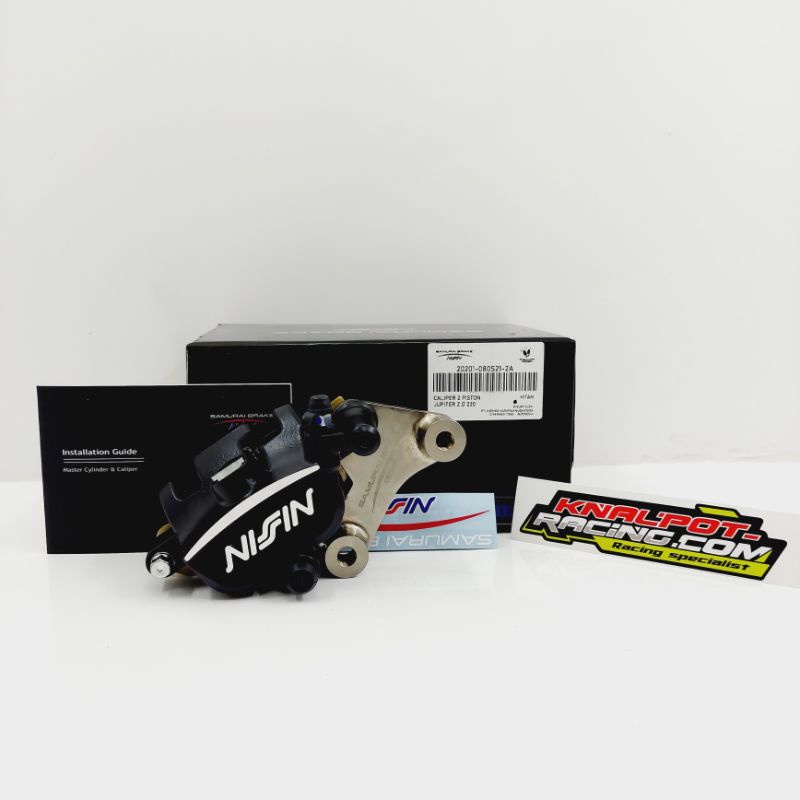 Jual Kaliper Nissin Samurai 2P Black Jupiter Z Rxking 220MM | Shopee Indonesia