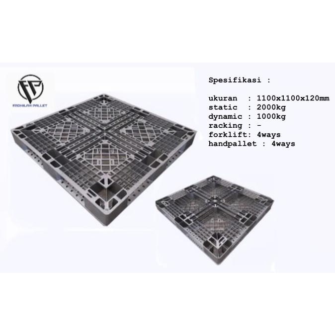 Jual Pallet Plastik Baru 1100X1100X120Mm Palet Plastik Tatakan Barang | Shopee Indonesia