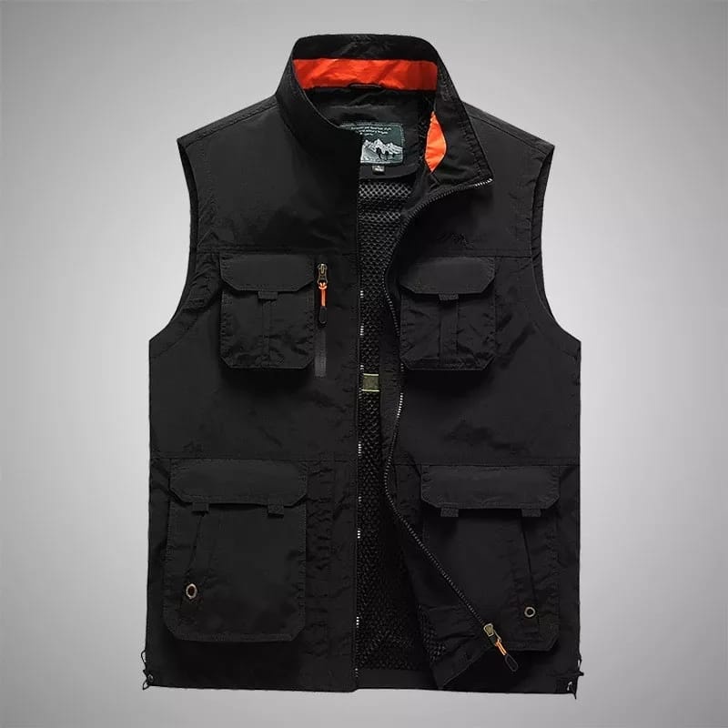 Jual jaket rompi pria/jaket vest kantor/jaket rompi lapangan | Shopee ...