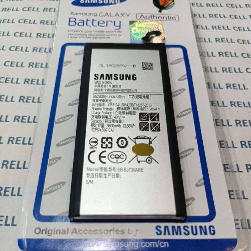 Jual BATERAU BATTERY BATRE SAMSUNG GALAXY J7 PRO J730 J730F EB-BJ730ABE ...