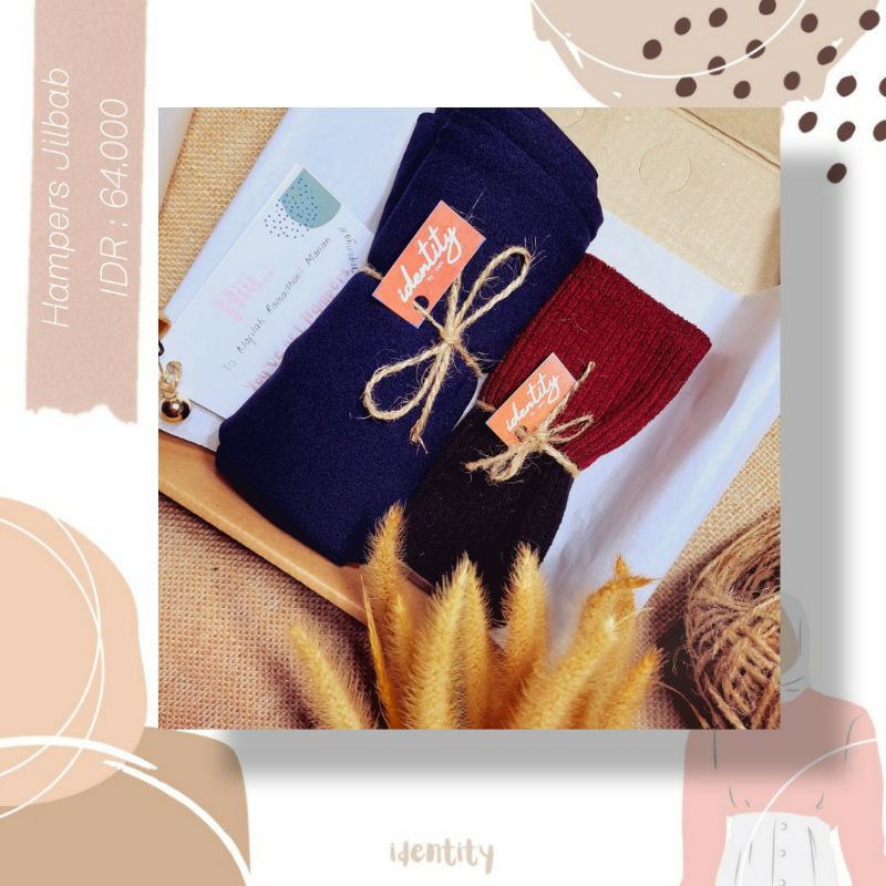 Jual HAMPERS JILBAB DOUBLE DIAMOND JUMBO & INNER KIT | Shopee Indonesia