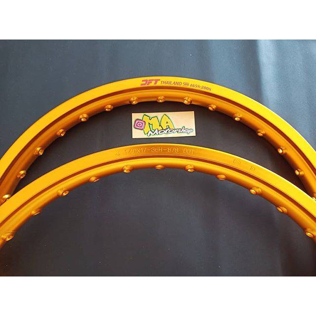 Jual Velg dft thailand gold ukuran 140 rata | Shopee Indonesia
