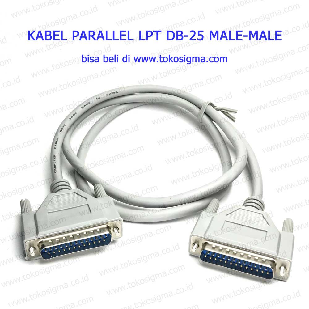 Jual Kabel LPT pararel db25 pin jarum male to male standard | Shopee ...