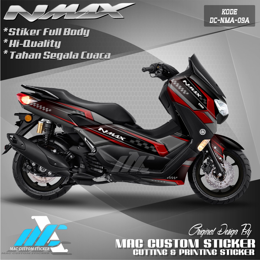 Jual DECAL NMAX 2020 2021 2022 NEW - STIKER FULL BLOK NMAX 2020 2021 ...