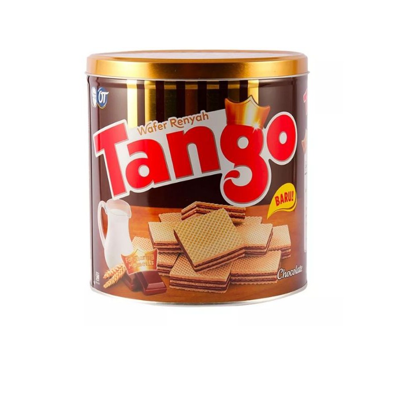 Jual Tango kaleng / tanggo kaleng / Tanggo wafer chocolate coklat 300gr ...