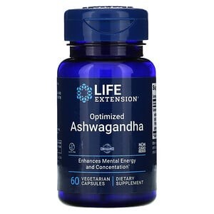 Jual LIFE EXTENSION OPTIMIZED ASHWAGANDHA EXTRACT 60 Vegetarian ...