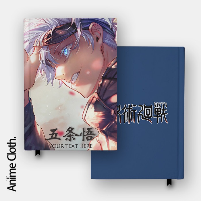 Jual Buku Catatan Satoru Gojo Jujutsu Kaisen Anime Custom Notebook ...