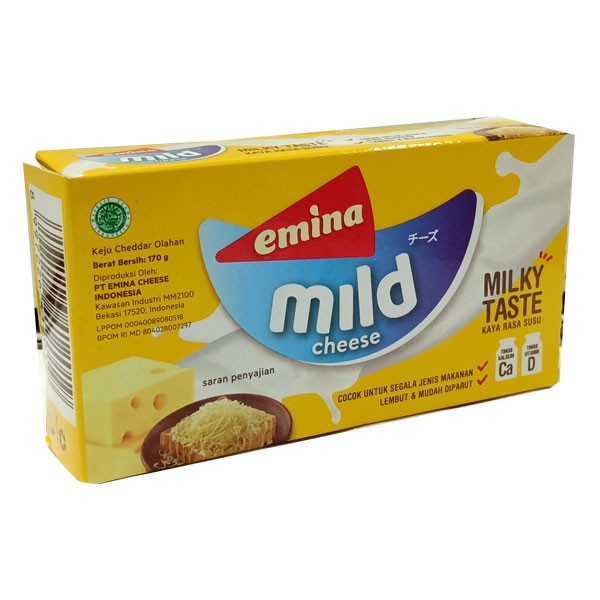 Jual EMINA CHEESE MILD 165gr | Shopee Indonesia