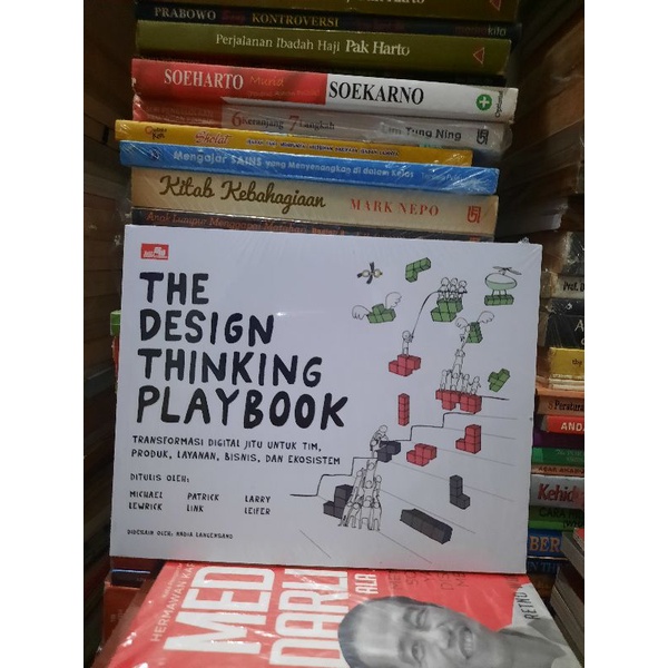 Jual BUKU ORIGINAL THE DESIGN THINKING PLAYBOOK | Shopee Indonesia