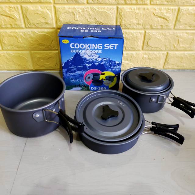 Jual Cookingset DS 300 / Ds300 / Nesting 300 / Alat masak outdoor ...