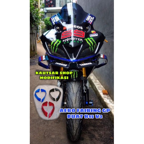 Jual AERO FAIRING R15 OLD V2 MODEL AERO FAIRING GP WINGLET GP WINGLET ...