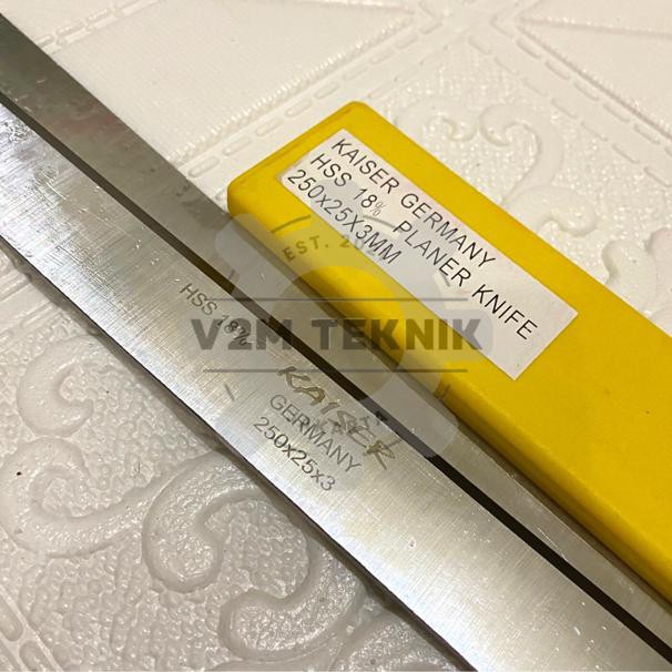 Jual KAISER Mata Pisau Serut Planer HSS 250 x 25 x 3 MM - HARGA PER PCS ...