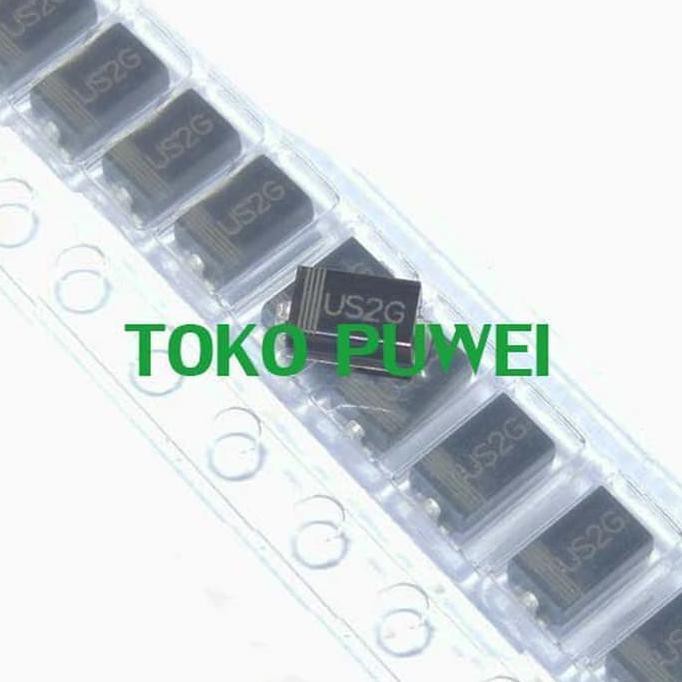 Jual Us2G Smd Ultrafast Switching Rectifier Diode 400V 2A Sma Do-214Ac Bi59 Tkpw917 Ayo Beli ...