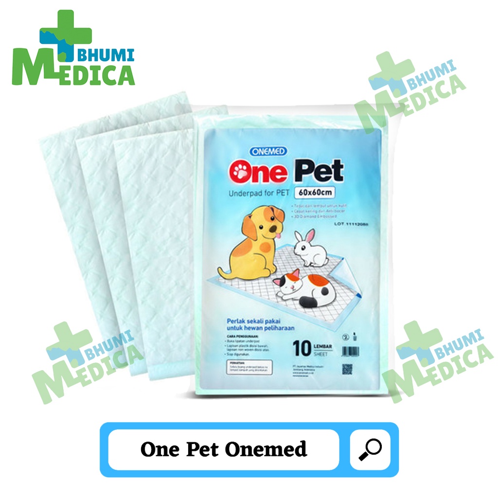 Jual One Pet Onemed Underpad Alas Untuk Hewan Peliharaan Kesayangan ...
