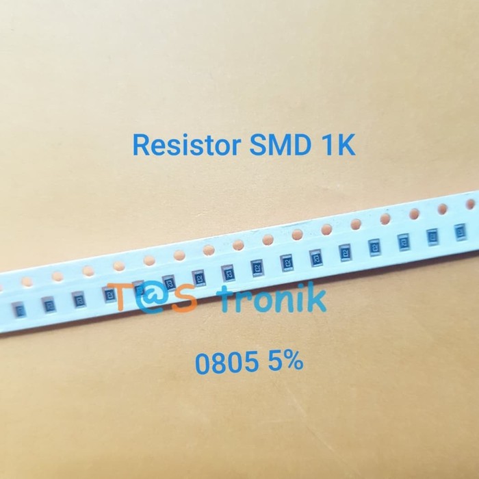 Jual Resistor SMD 1K Ohm Resistor 0805 1000 Ohm SMD 0805 | Shopee Indonesia