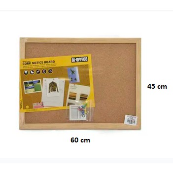Jual Bi-Silque Cork Board Papan Buletin, papan mading, papan tempel 60 ...