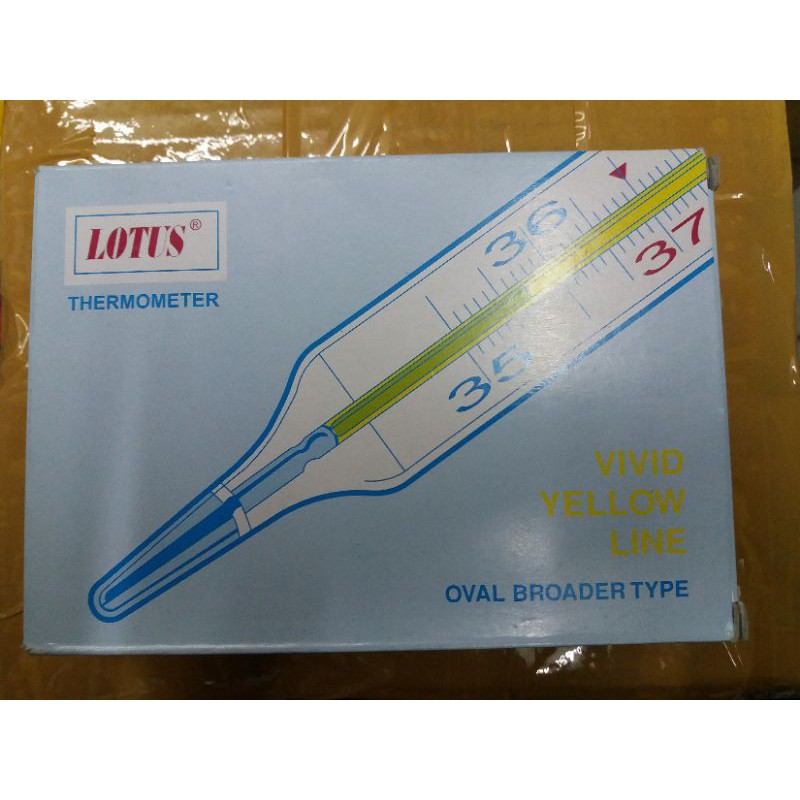 Jual Termometer air raksa (harga per box,sebox isi 11 pcs) | Shopee ...