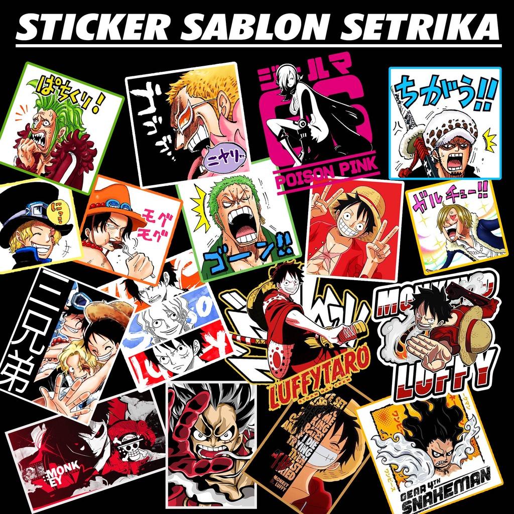 Jual STICKER SABLON SETRIKA KAOS PRESS SENDIRI DTF GAMBAR ANIME WIBU ...