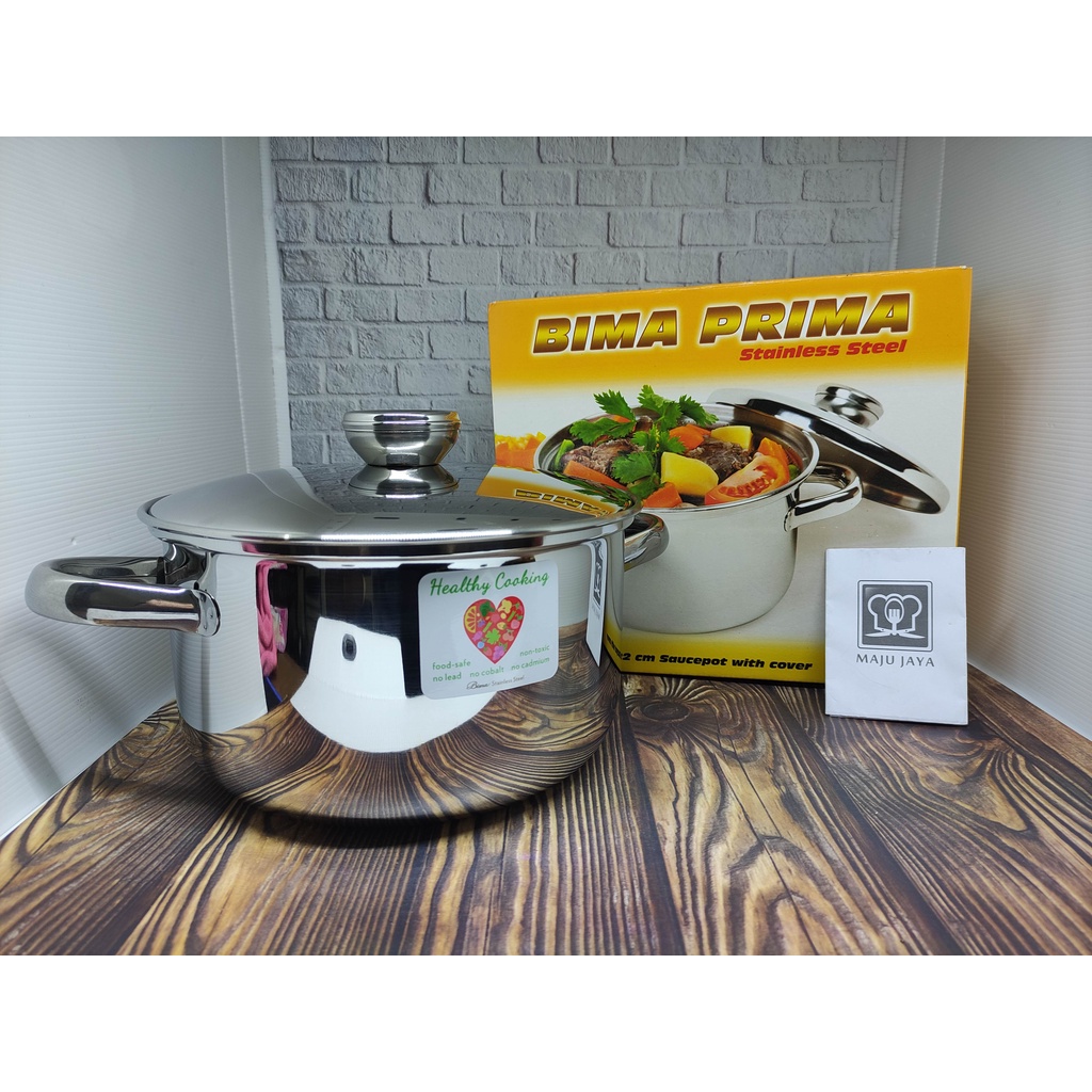 Jual BIMA Prima Panci Saucepot Kompor Induksi Listrik 22Cm Sup Sauce ...