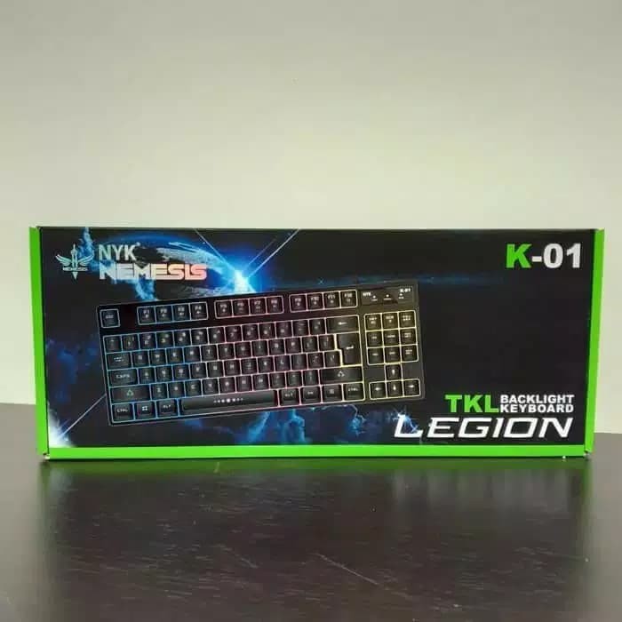 Jual NYK Legion Keyboard Gaming rgb Nemesis TKL K01 k-01 Legion Gaming ...
