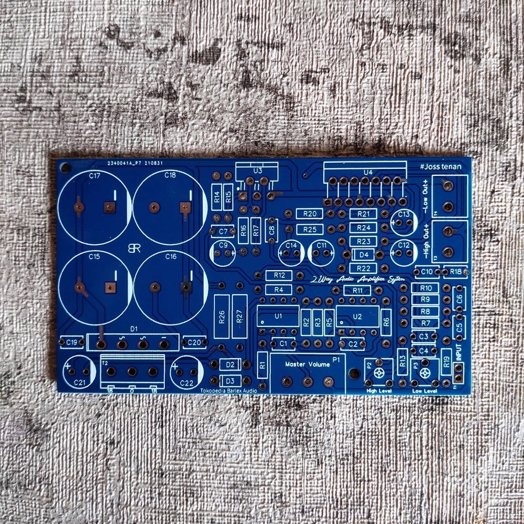 Jual PCB 2 way amplifier LM1875+tda7294 mono | Shopee Indonesia