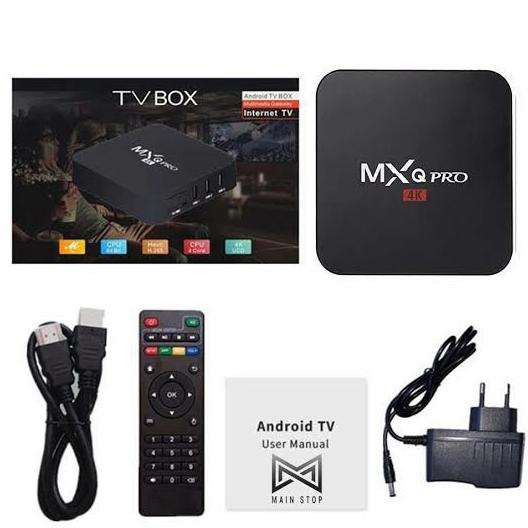 Jual TV BOX MXQ PRO 4K RAM 2GB / 16GB ANDROID 10 / TV BOX FLECO / STB ...
