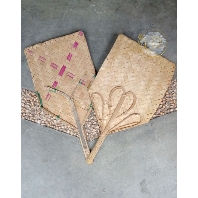 Jual KIPAS BAMBU LURUS BENGKOK ANGKRINGAN SATE / KIPAS BAMBU PRING ...