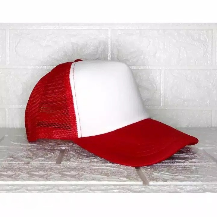Jual Topi Jaring Trucker Polos Bahan Lotto Pria Wanita Dewasa / Topi ...