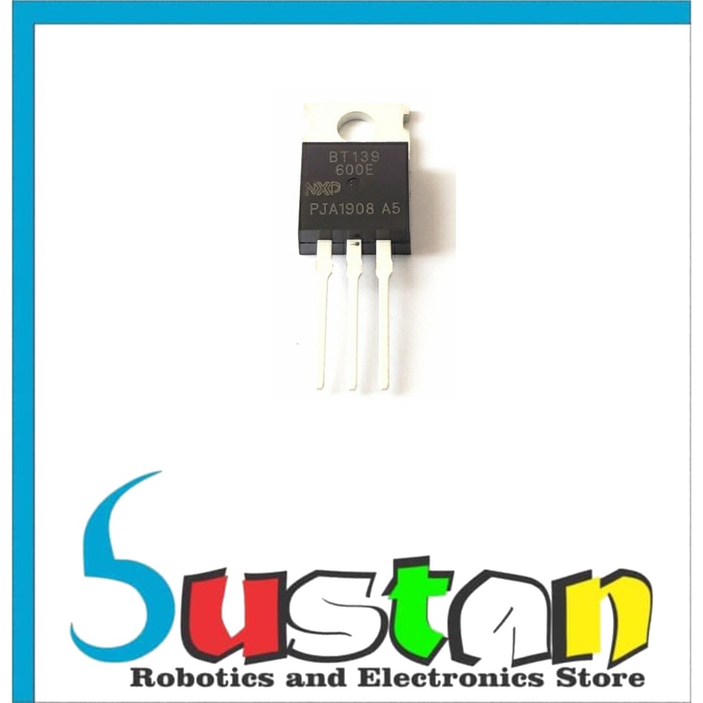 Jual BT139 600E 16A 600V BT 139 TRIAC LOGIC LEVEL TO 220 SENSITIVE GATE | Shopee Indonesia