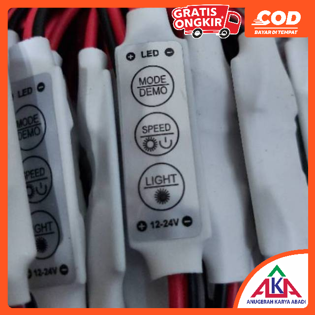 Jual Modul LED Mini Controller Lampu LED / Dimmer / Strobo 12V - 24V ...