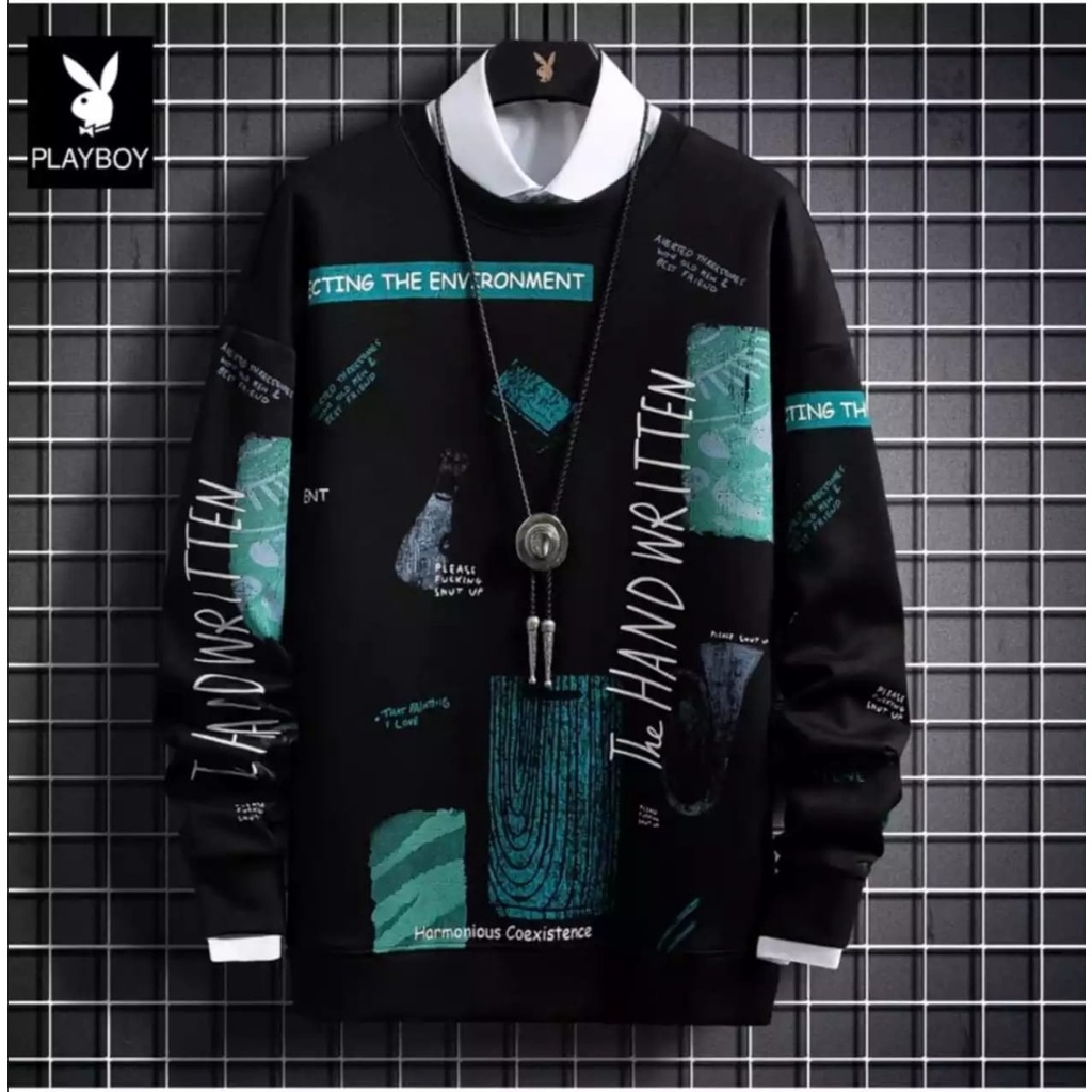 Jual MUKZHOP - BAJU SWEATER NEWMAN / atasan lengan panjang / sweater ...