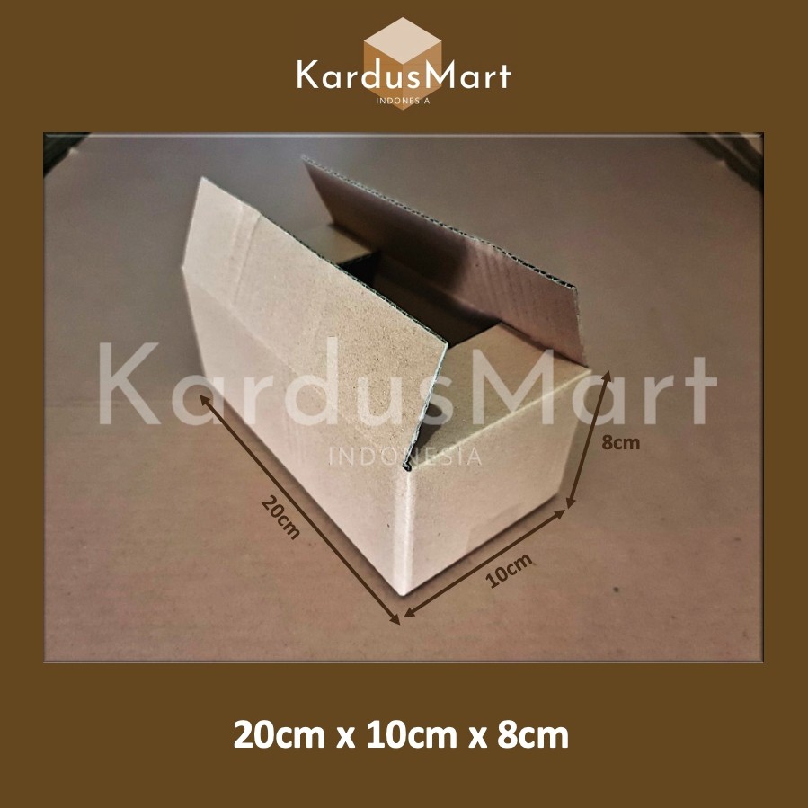 Jual Kardus - Karton - Box uk 20x10x8 cm | Shopee Indonesia