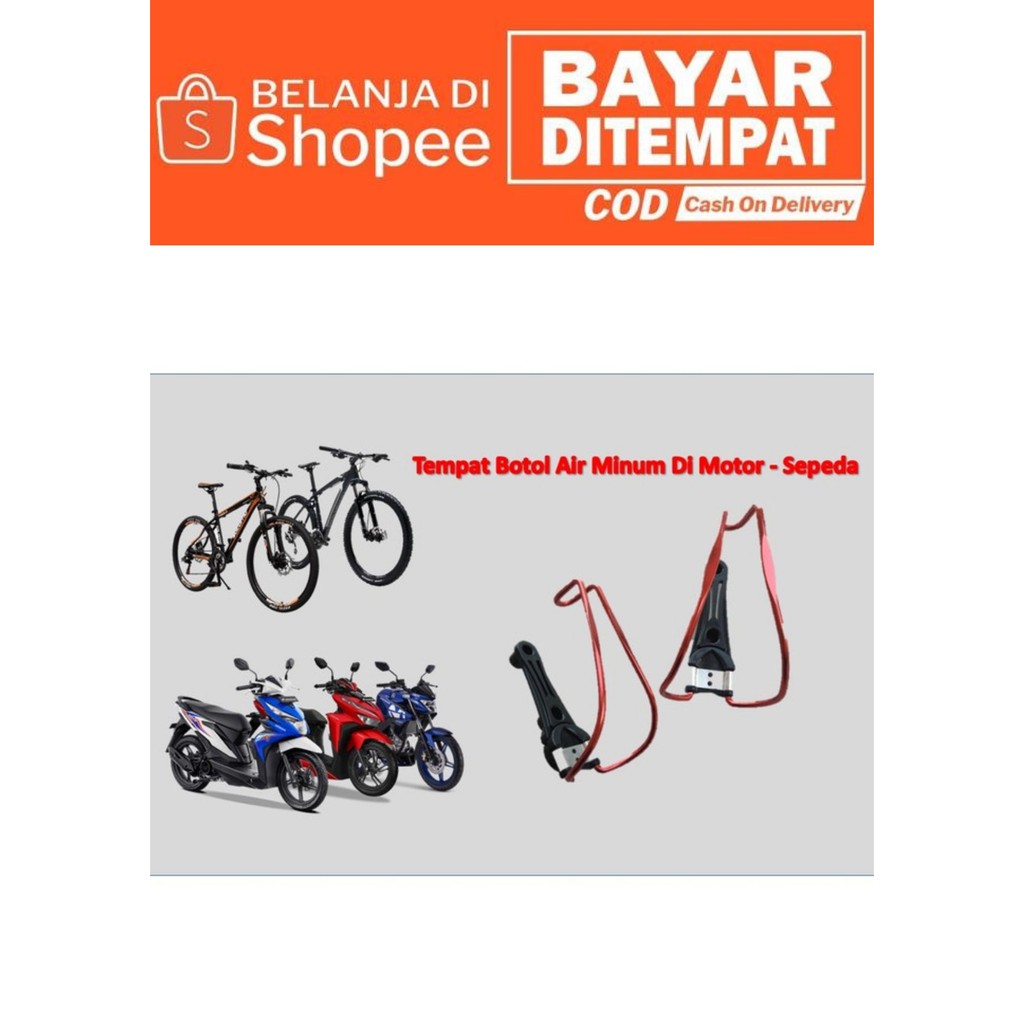 Jual NEWS Tempat Dudukan / Holder Air Minum untuk Sepeda atau Sepeda ...
