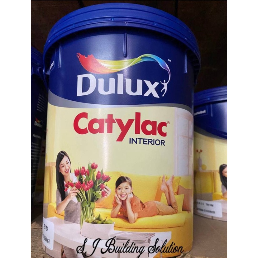 Jual Cat Tembok Dulux Catylac Interior Putih 5 kg Warna Warn Sesuai ...
