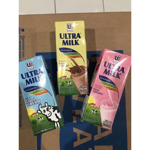 Jual Susu UHT ultra 200ml | Shopee Indonesia