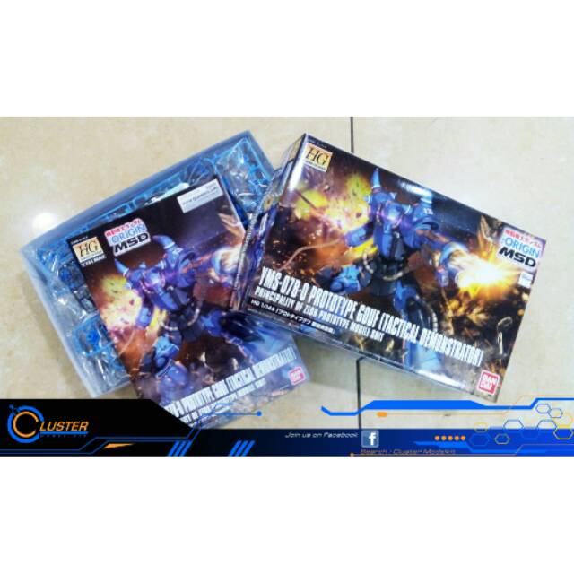 Jual HG 1 / 144 Protoype Gouf ( Tactical Demonstration ) | Shopee Indonesia